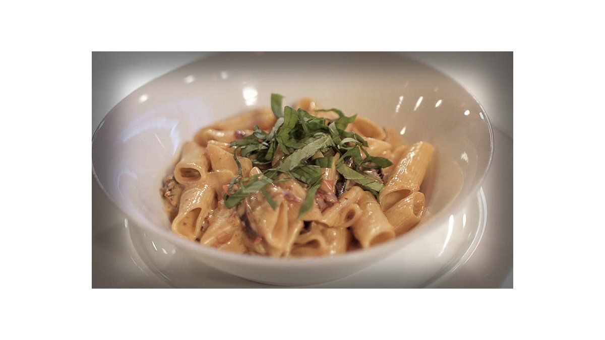 Penne rigate al alfredo