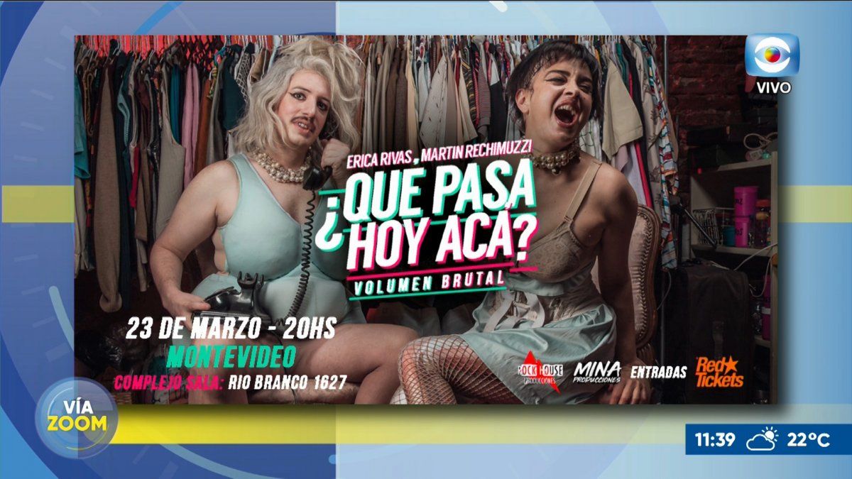 Erica Rivas presenta: ¿Qué pasa hoy acá?