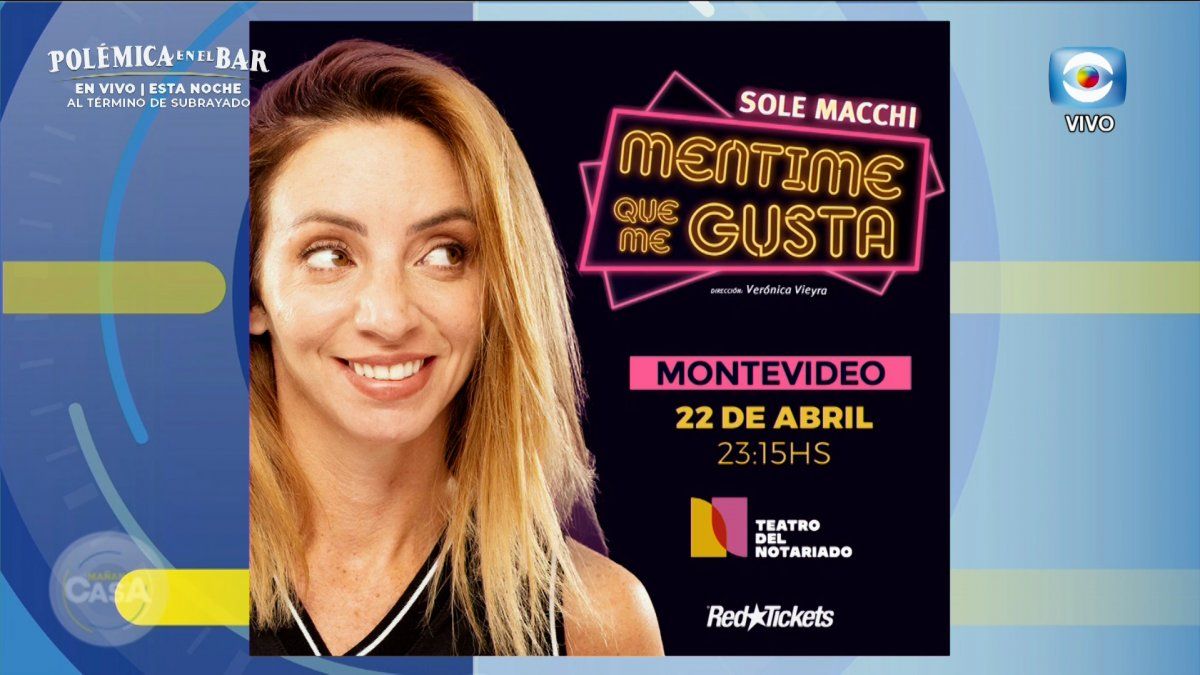 Sole Macchi presenta: Mentime que me gusta