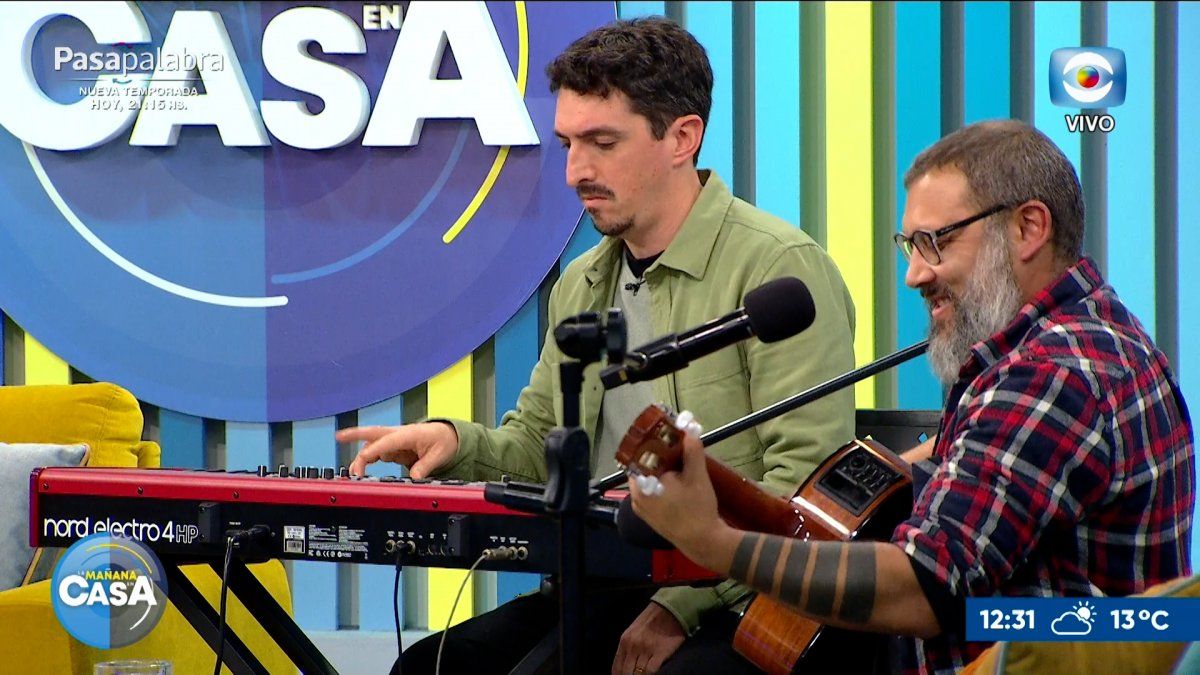 Nico Román y Pablo Massaferro en Sala Hugo Balzo