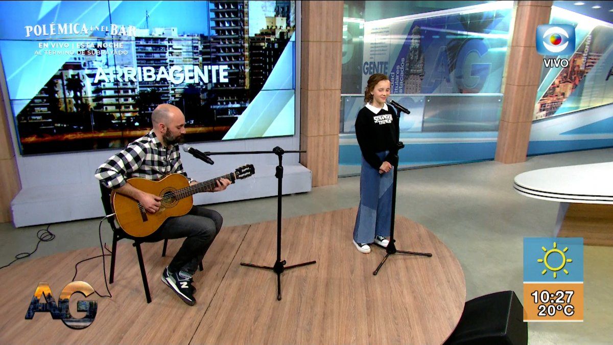 ¡Pablo y Emma Riquero en Arriba Gente!