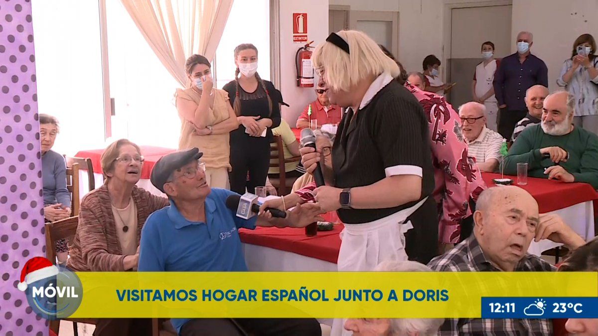 Visitamos el Hogar Español junto a Doris