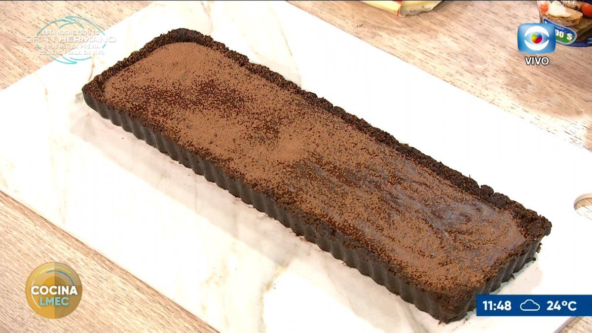 Torta de chocolate y limón