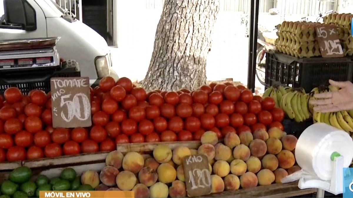 ¿Cómo están los precios de las frutas y las verduras?