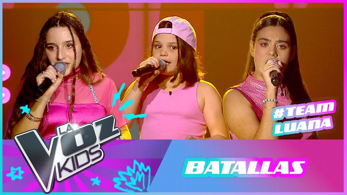 Isabella, Zoe y Julieta cantan Dance the Night